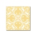 Yellow and White Patterned Ceramic Tile Design Kitchen Backsplash Tile ...