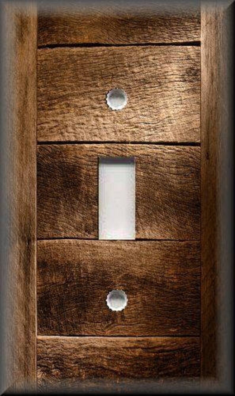 Rustic Barn Wood Planks Design Country Cabin Home Decor Brown - Etsy