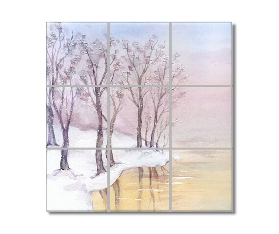 Winter Landscape Tile