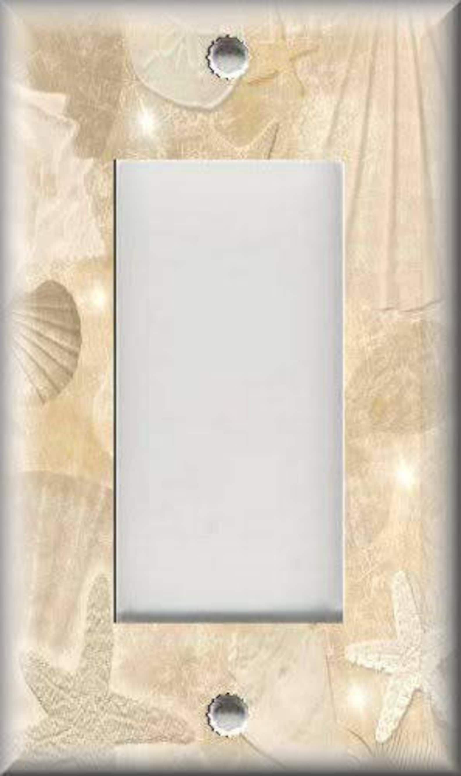 Beach Switch Plates Outlet Covers Tranquil Beach Shells - Etsy