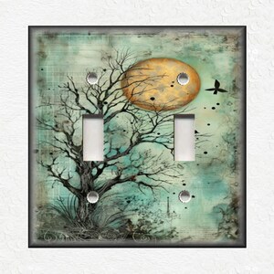 Moon and Stars Design Switch Plate Covers and Outlet Covers - Celestial ...