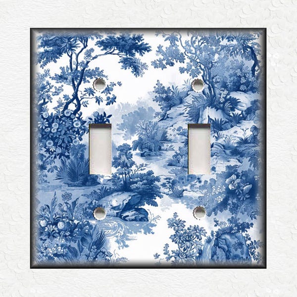 Delft Blue Fabric - Etsy