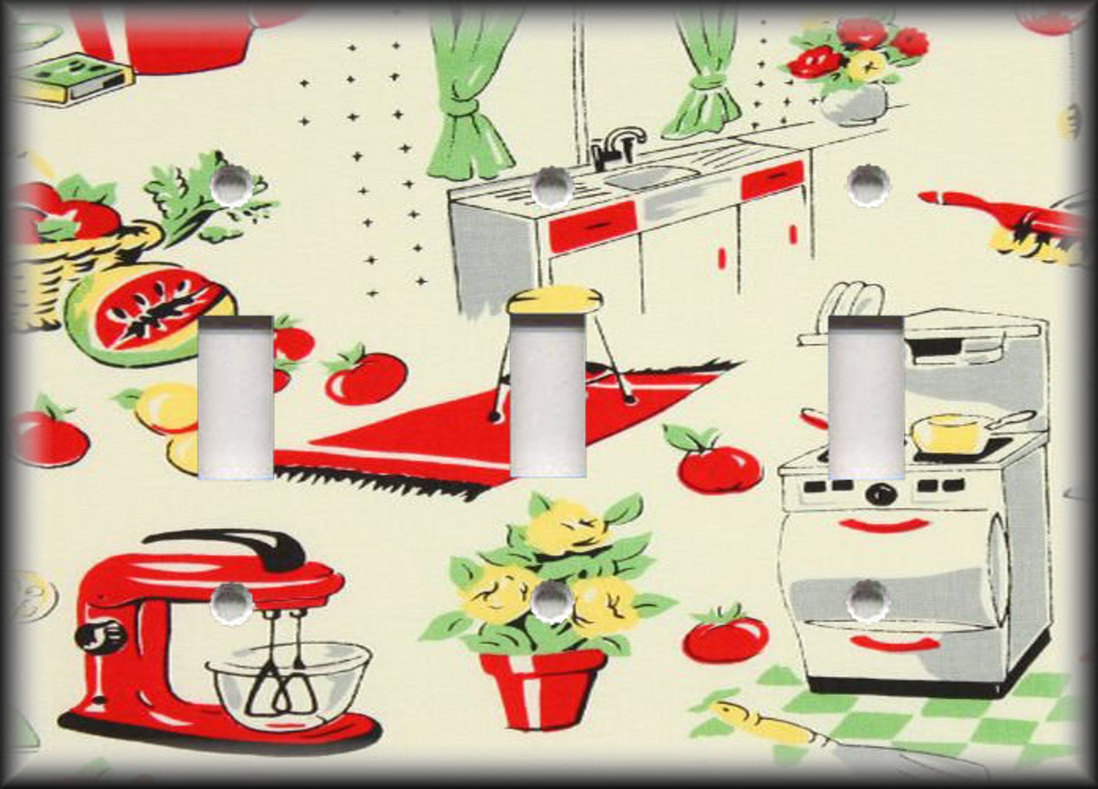 Retro Fifties 50's Kitchen Decor Diner Kitchen Decor - Etsy