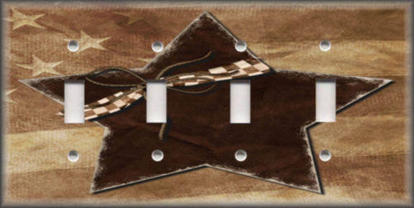 Brown Country Star Primitive Decor Farmhouse Decor Brown Star - Etsy