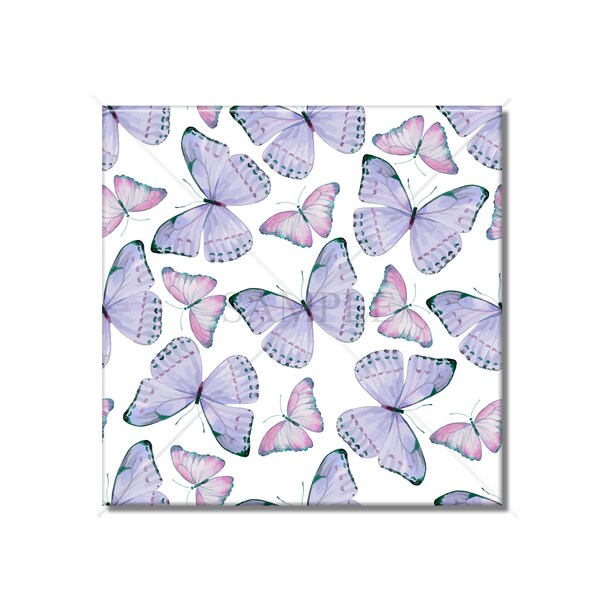 Butterfly Tile - Etsy