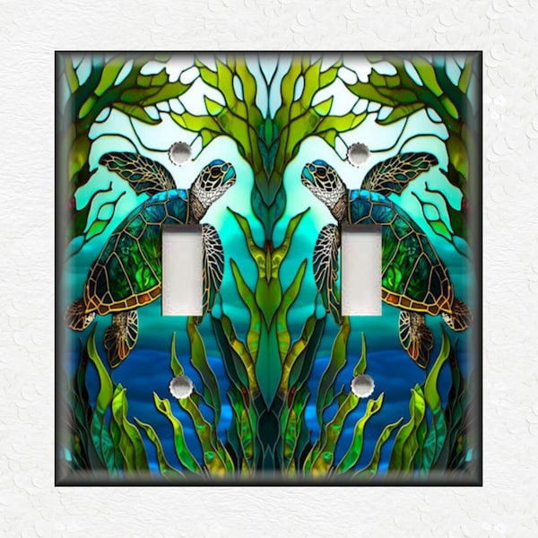 Sea Turtle Light Switch Cover - Etsy
