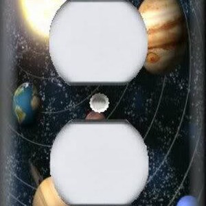 Outer Space Decor Space Planets Decor Solar System Decor Metal Light ...