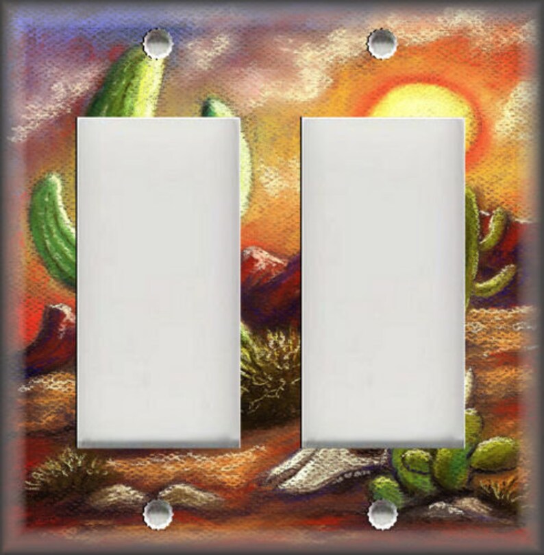Southwestern Home Decor Desert Landscape Switch Plates and - Etsy