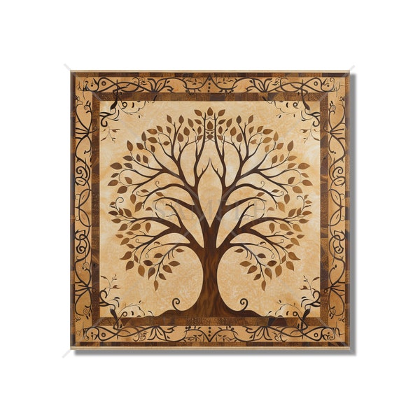 Tree of Life Tile - Etsy