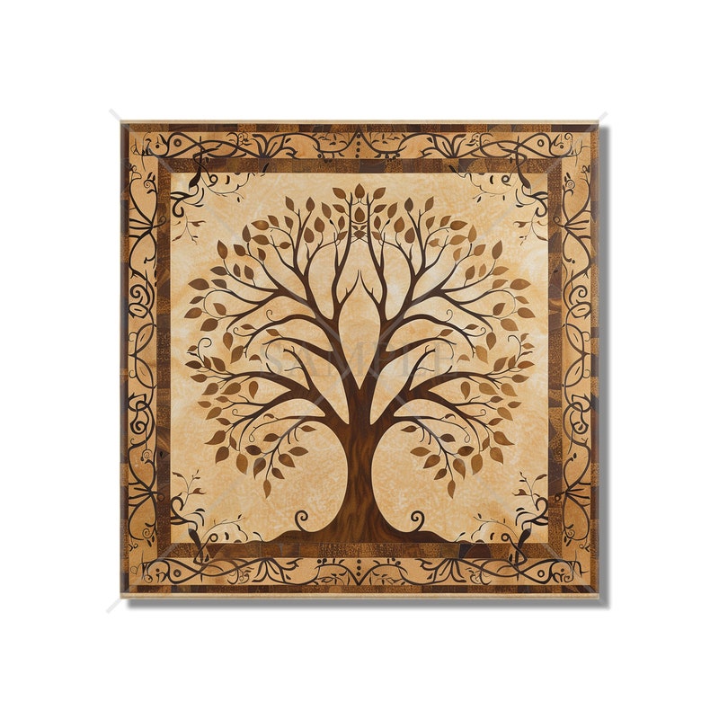 Tree of Life Tile - Etsy