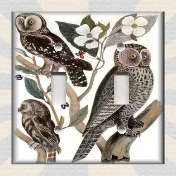 Owl Switch Plate - Etsy
