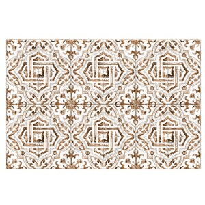 Brown Ceramic Tile - Bathroom Tile - Decorative Ceramic Tile Backsplash ...