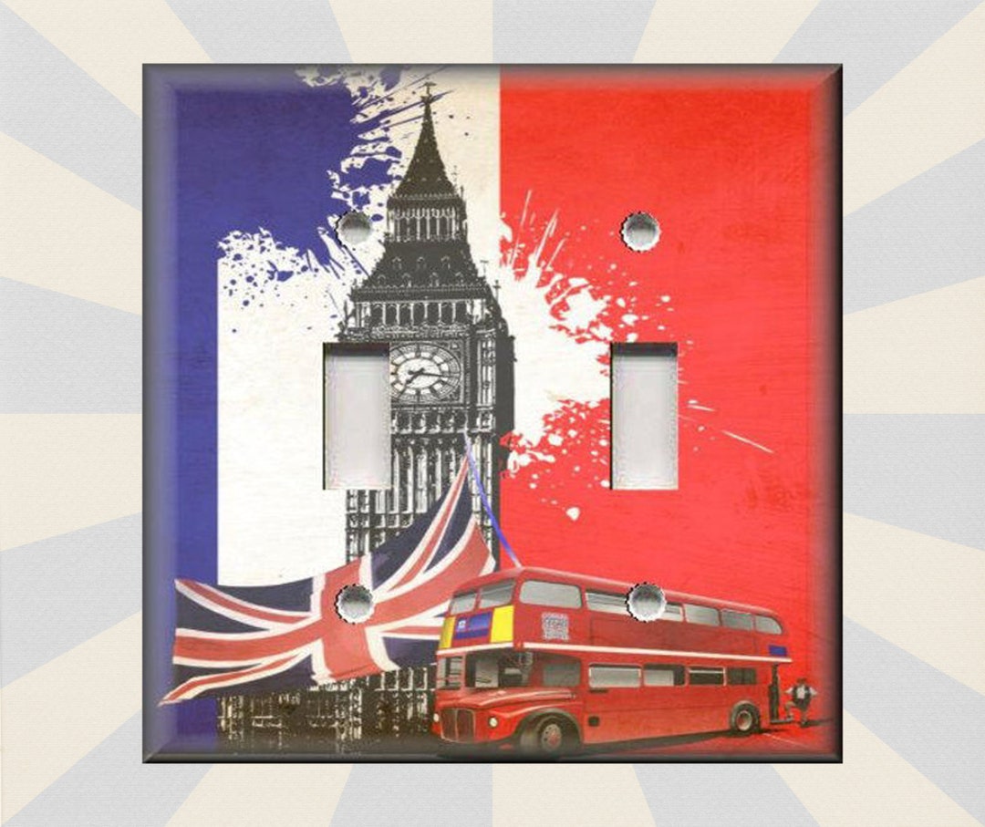 Vintage Travel London Home Decor London Decor England Decor Metal Light ...