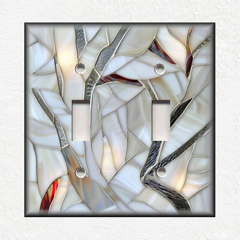 Stain Glass Light Switch Cover - Etsy