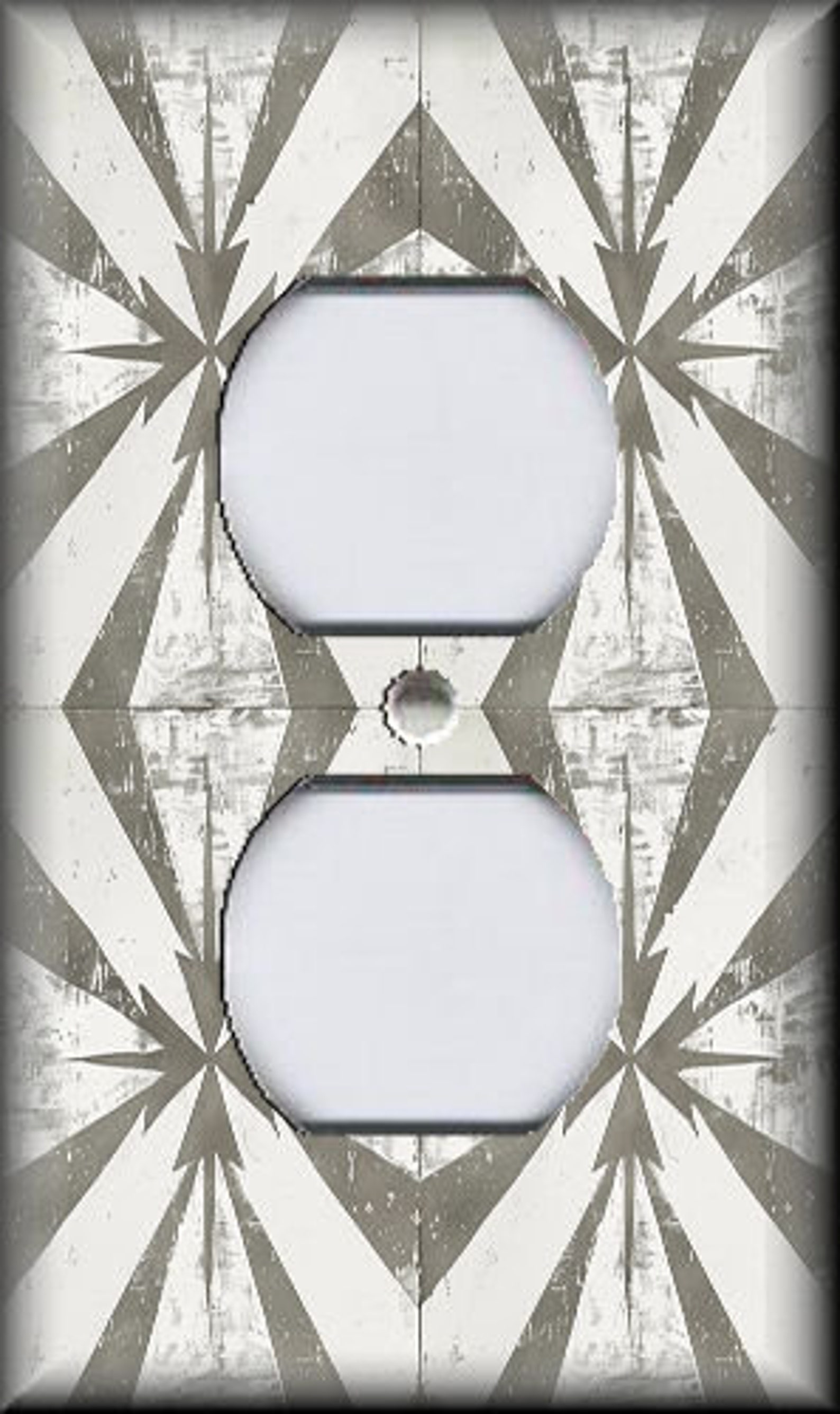 Farmhouse Decor Switch Plates Metal Switch Plate Covers and Outlet ...