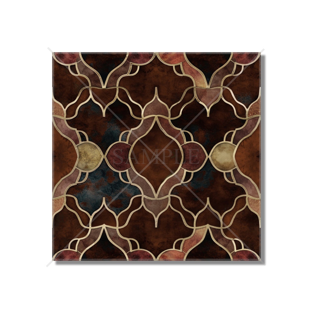 Moody Moroccan Ceramic Tile - Kitchen Backsplash Tile - Bathroom Tile ...