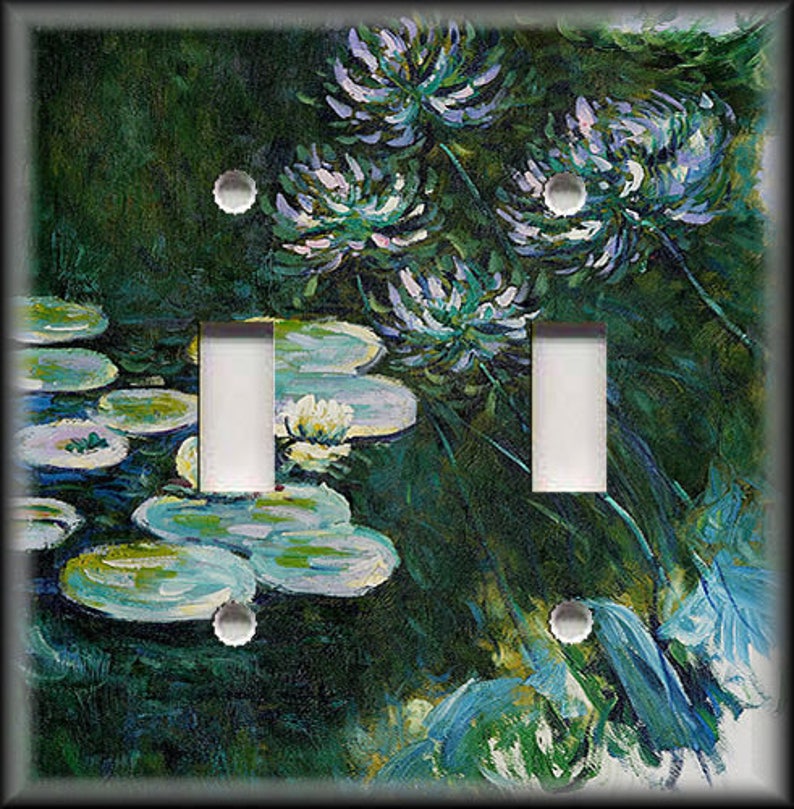 Monet Art Water Lillie's Monet Decor Floral Monet Art - Etsy