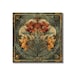 Blue Flower Ceramic Tile Flower Design Ceramic Tile Kitchen Backsplash ...