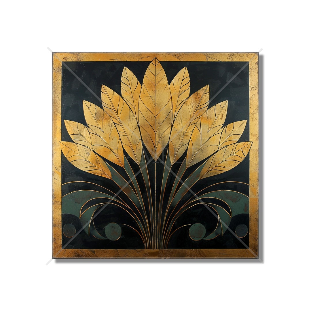 Art Deco Design Ceramic Tile Kitchen Backsplash Tile Vintage Art Deco ...