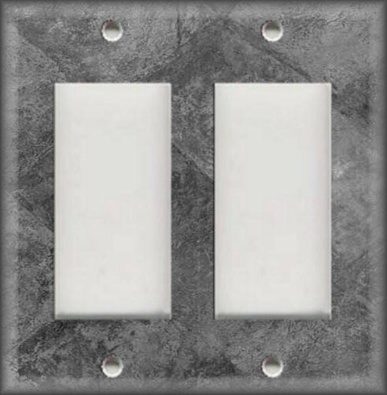 Tuscan Tile Design Rustic Dark Grey Tile Blocks Kitchen Decor - Etsy