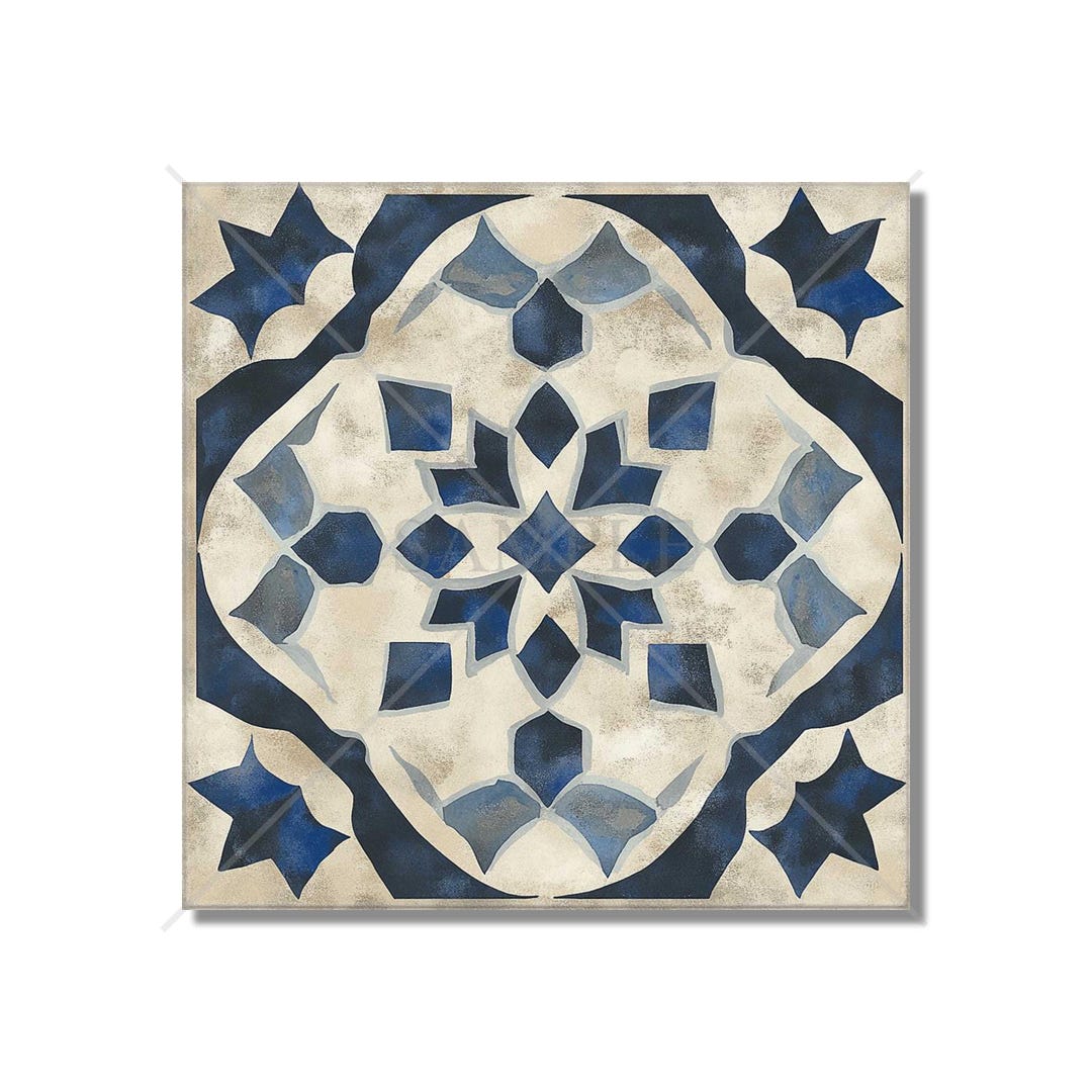 Blue Grey Decorative Ceramic Tile Kitchen Tile Blue Grey Backsplash ...