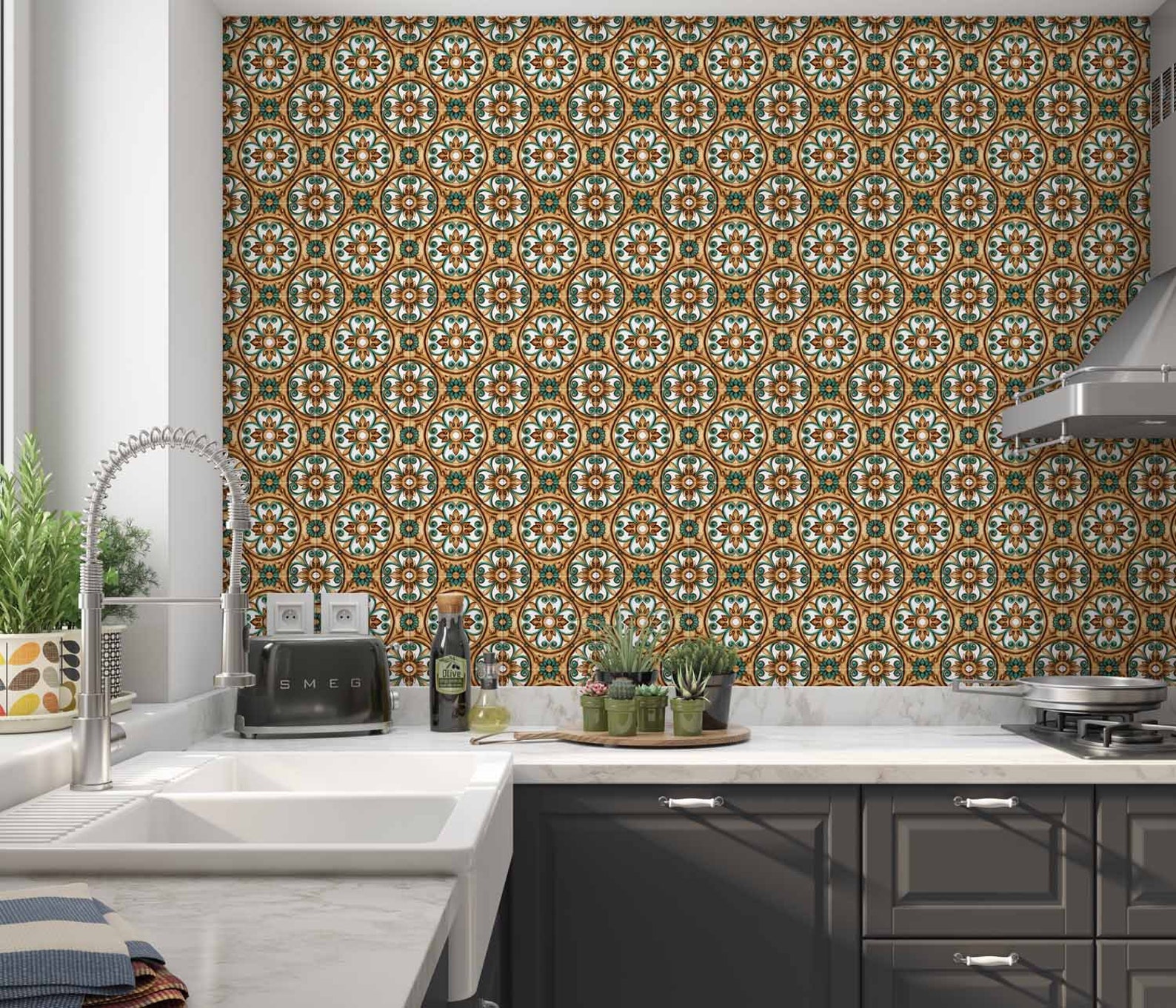 Copper Green Decorative Italian Tile Design Ceramic Wall Tiles ...