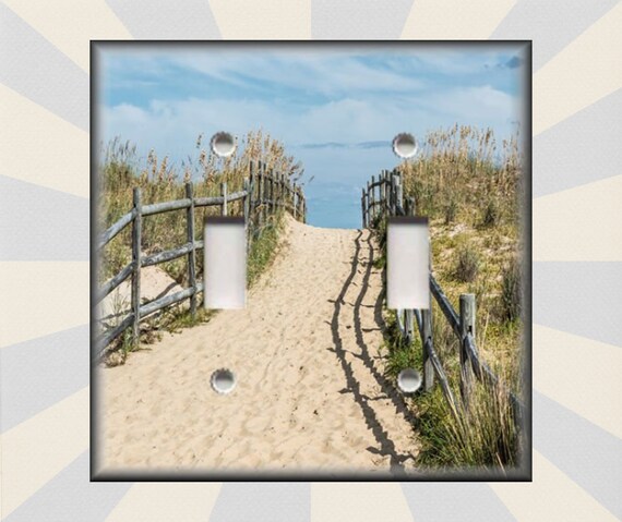 Beach Grass Path Beach Decor Coastal Home Decor Metal Light - Etsy