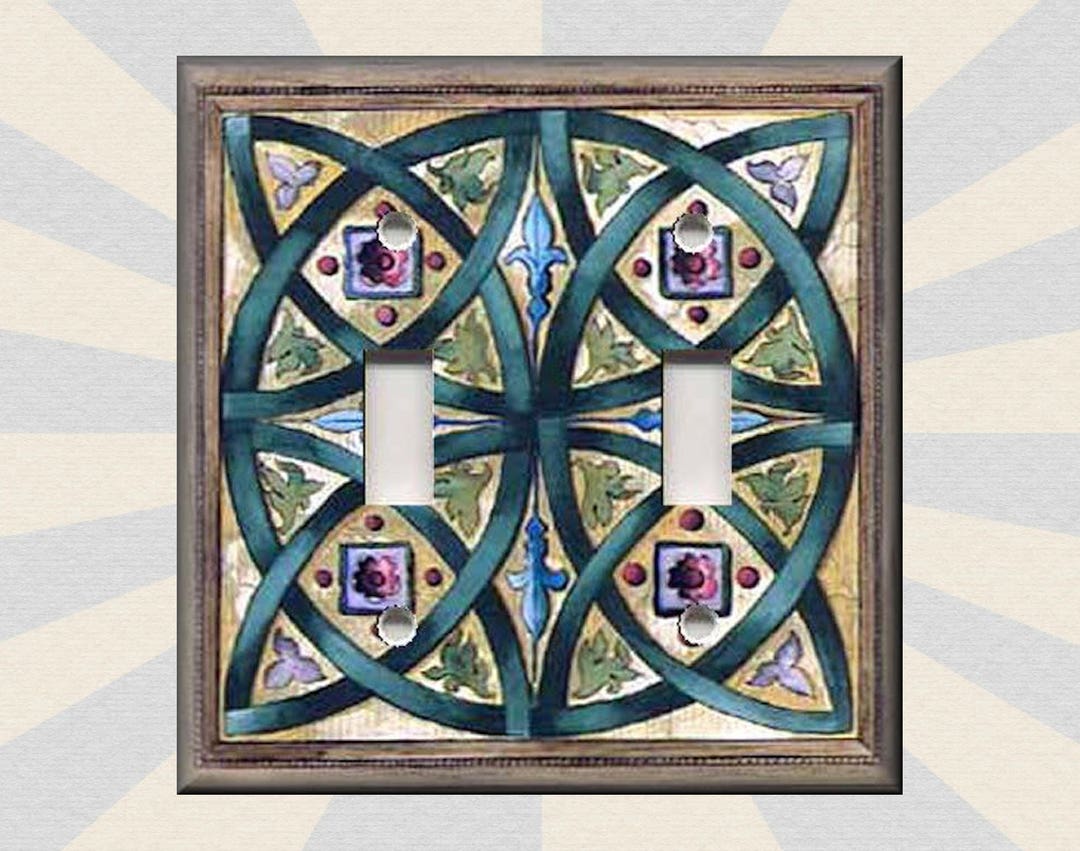 Antique Celtic Knots Colorful Celtic Home Decor Mystic Knot - Metal ...