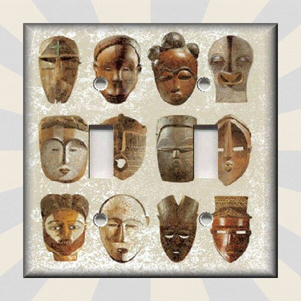 African Light Switch Covers - Etsy