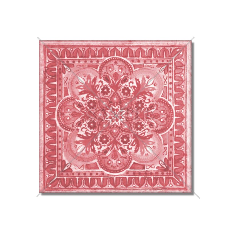 Pink Mosaic Tiles - Etsy