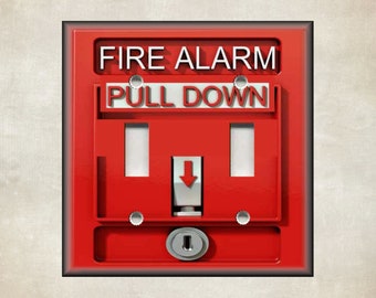 Fire Alarm Light Switch Cover Plate - Etsy