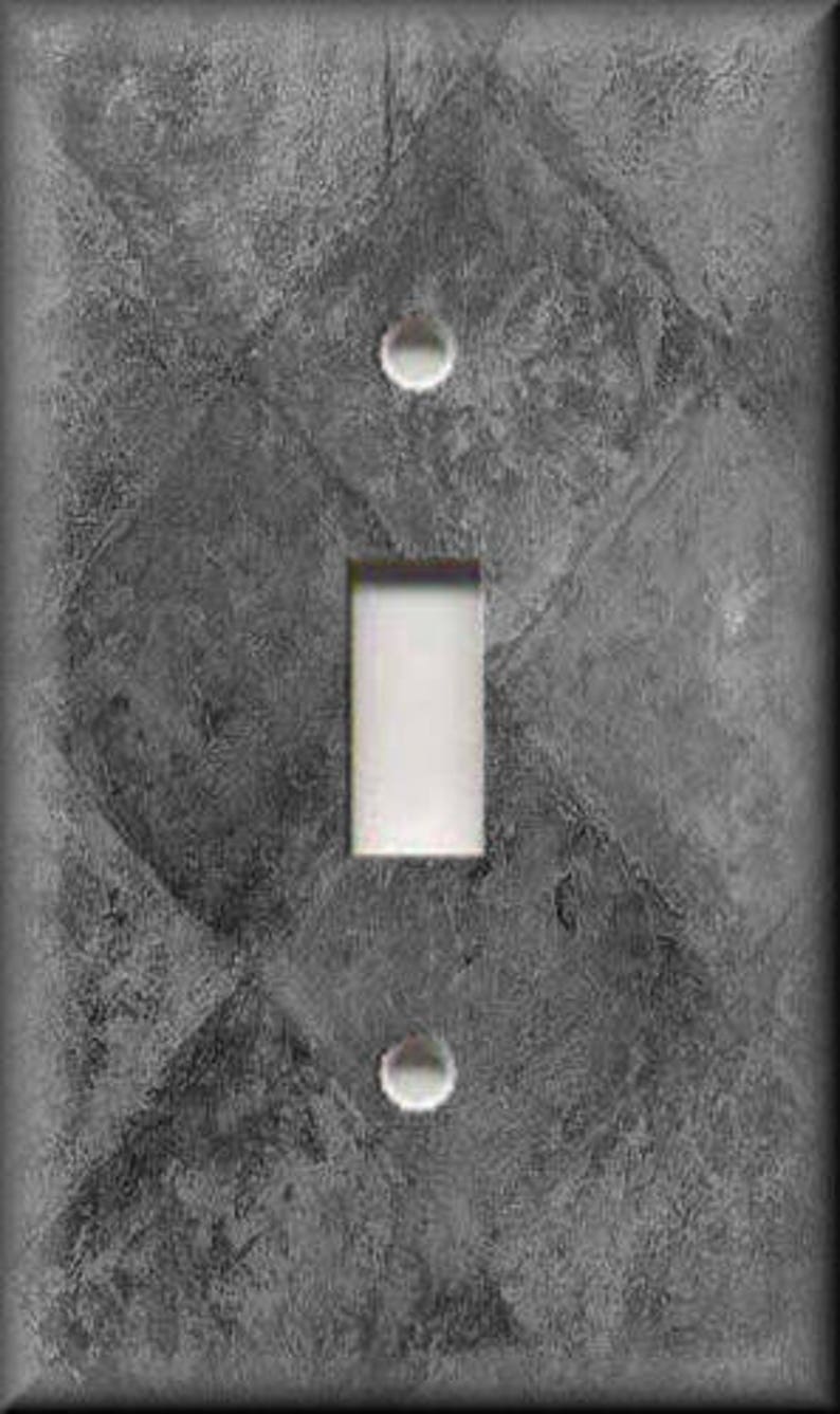 Tuscan Tile Design Rustic Dark Grey Tile Blocks Kitchen Decor - Etsy