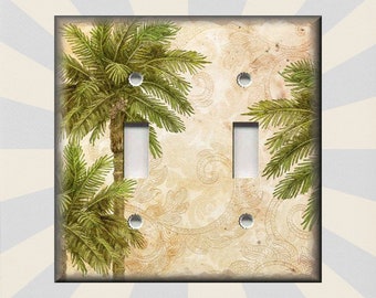 Embossi Printed Maxi Metal Orchids & Parrots Switch Plate - Etsy