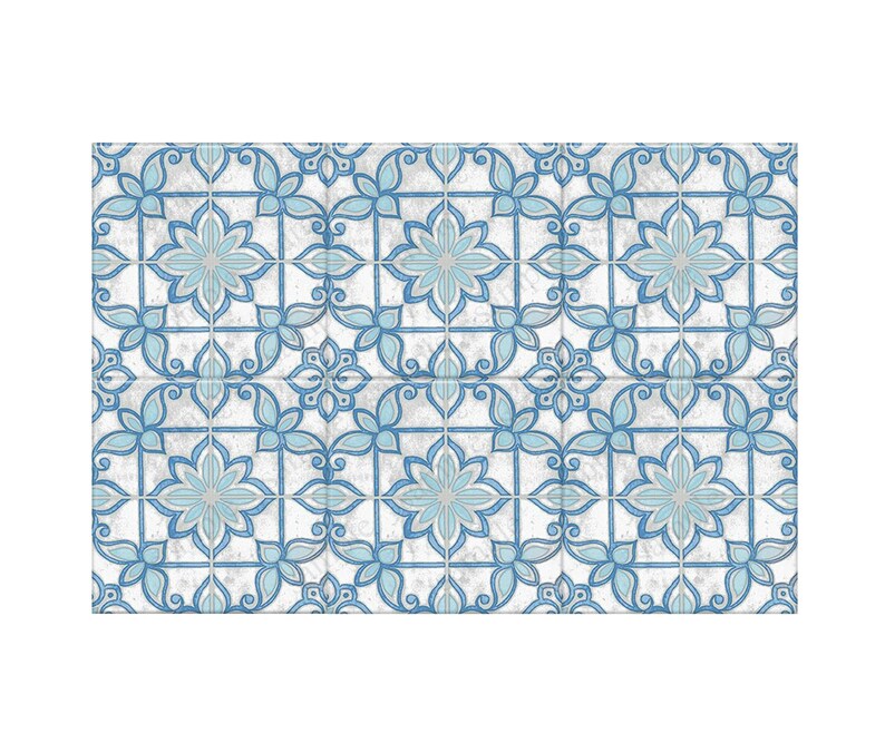 Blue Grey Ceramic Tile Vintage Moroccan Tile Design - Etsy