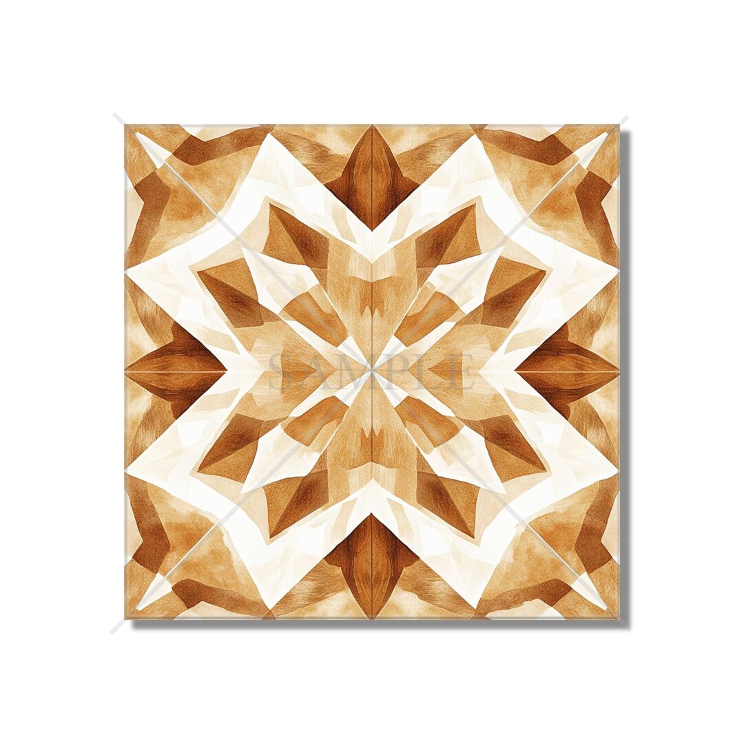 Neutral Warm Beige Tan Ceramic Tile Patterned Kitchen Backsplash Tile ...