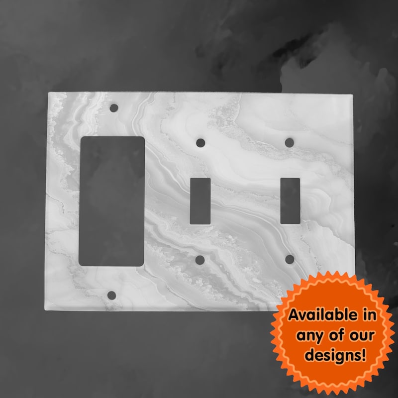 1 Gang Toggle Switch Plates - Etsy
