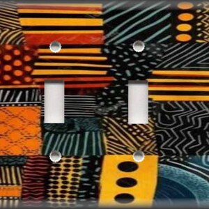 African Art Switch Plate Covers and Outlet Covers - Unique Switch Plate ...