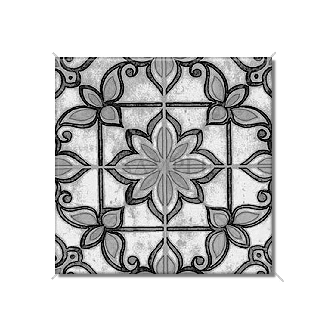 Grey Ceramic Tile - Vintage Moroccan Tile Design - Kitchen Backsplash ...