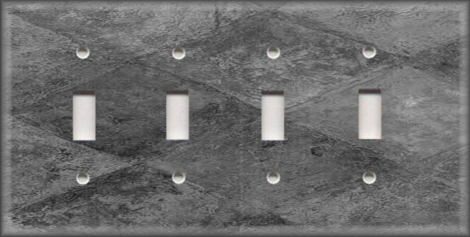 Tuscan Tile Design Rustic Dark Grey Tile Blocks Kitchen Decor - Etsy