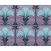 Ceramic Tile Kitchen Backsplash Tile - Blue Purple Vintage Art Nouveau ...