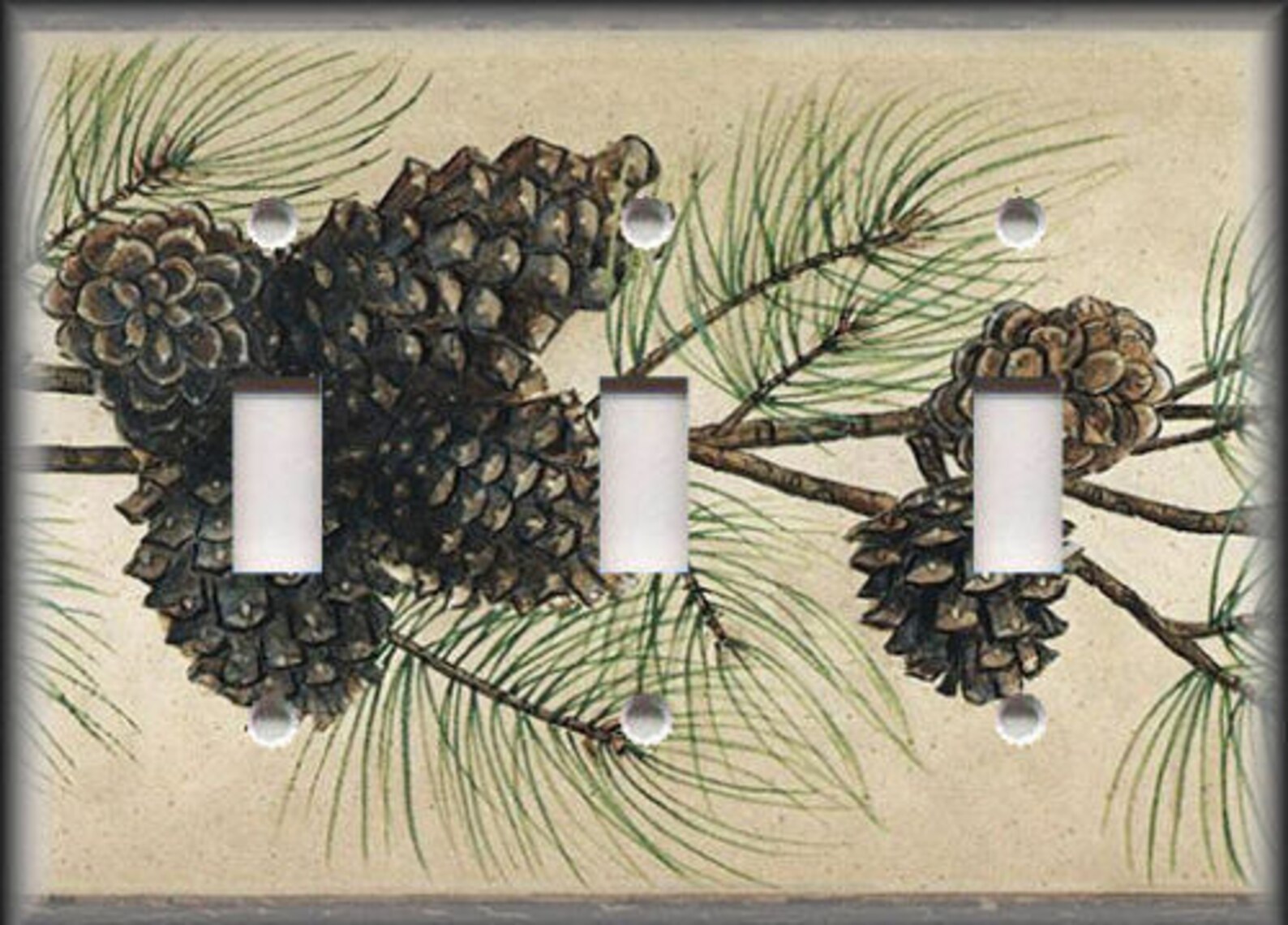 Rustic Pine Cones Decor Lodge Decor Cabin Decor Pine Cones - Etsy