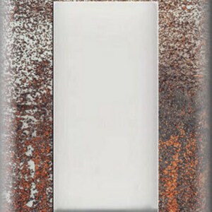 Rusty Metal Design Home Decor - Metal Light Switch Covers and Outlet ...