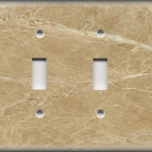 Stone Image Design Stone Design Decor - Metal Switch Plate Cover - Faux ...