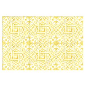 Yellow Ceramic Tile - Bathroom Tile - Decorative Ceramic Tile ...