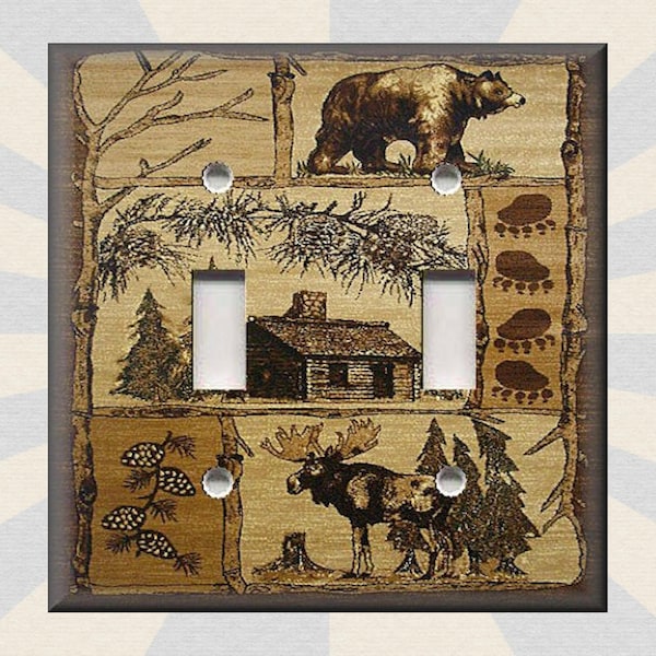 Cabin Light Switch Covers - Etsy