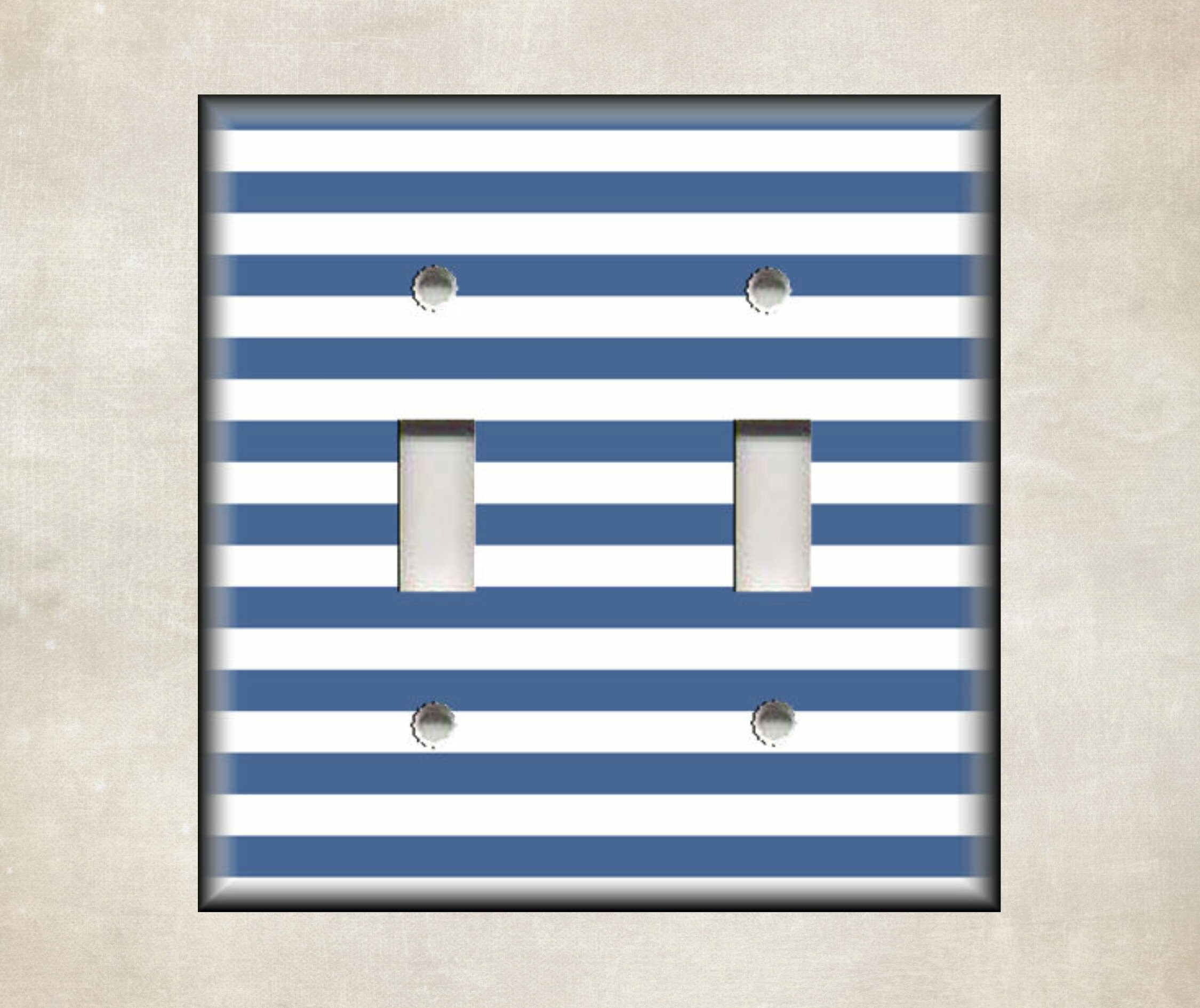 Switchplates Lighting Navy Blue Light Switch Covers Beach Decor ...