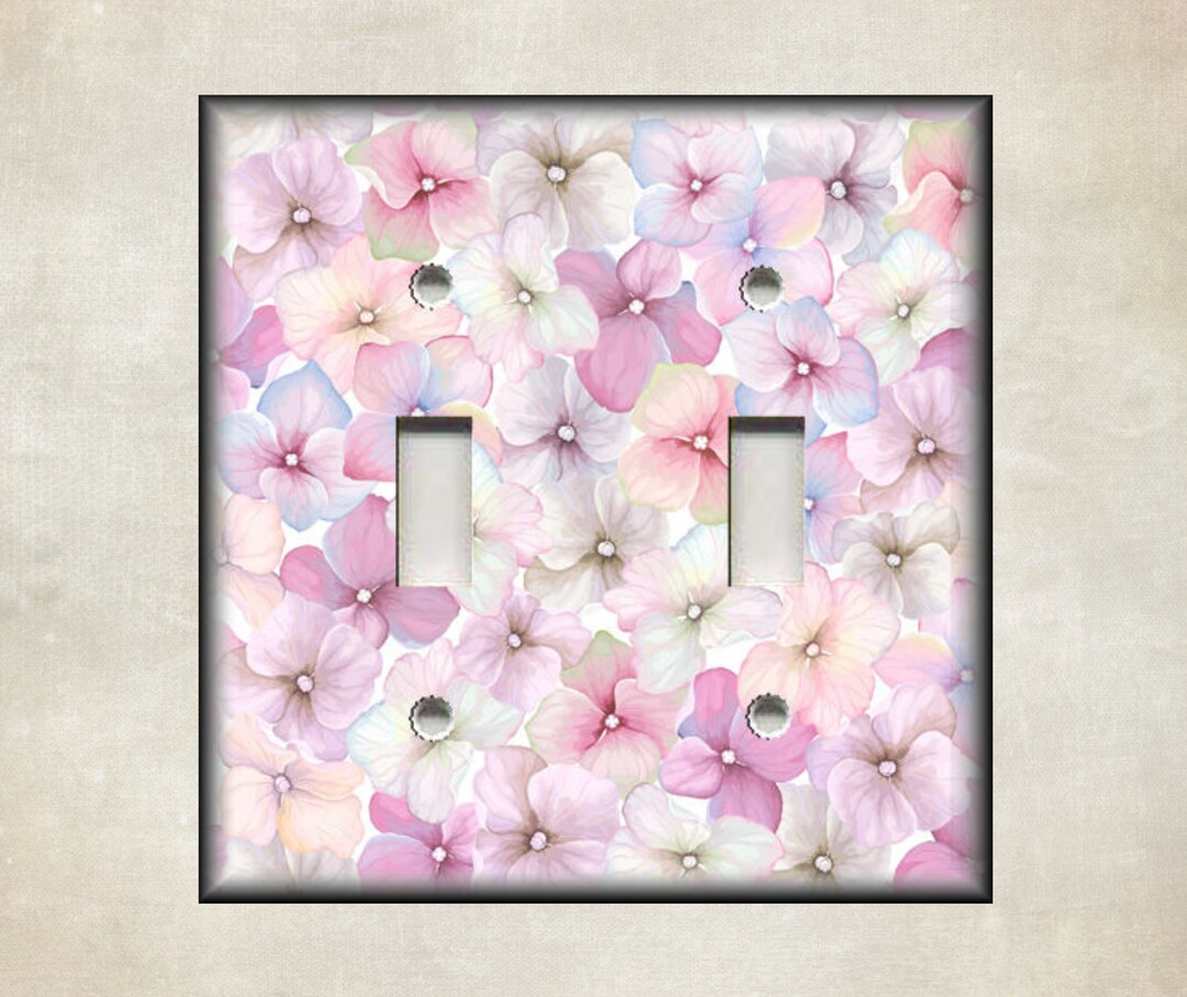 Dogwood Flower Design Switch Plate Light Switch Covers and Outlet ...