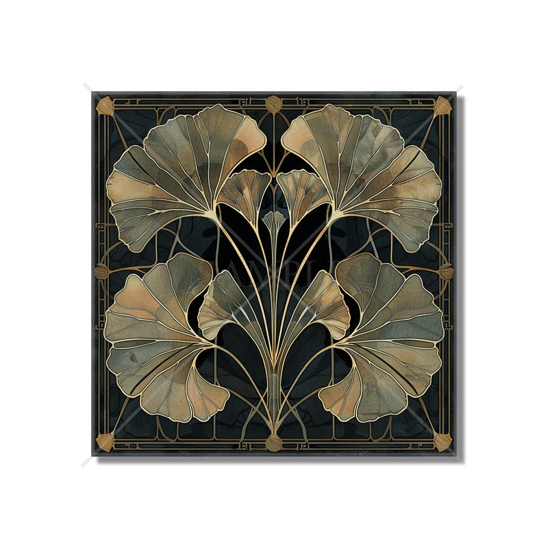 Ginkgo Leaf Tile - Etsy