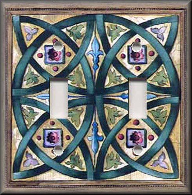 Antique Celtic Knots Colorful Celtic Home Decor Mystic Knot - Etsy