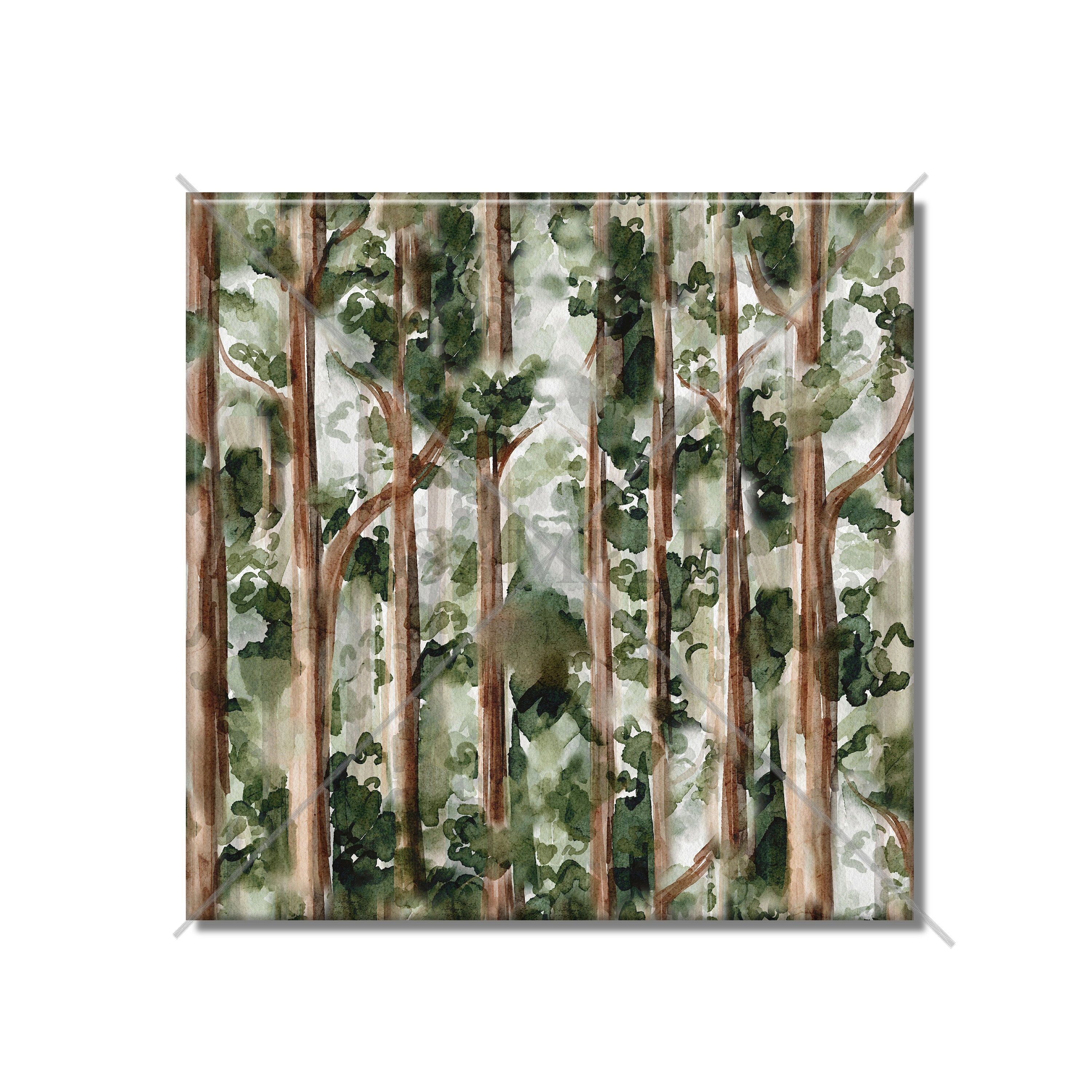 Tree Forest Design Ceramic Tile Tree Design Kitchen - Etsy